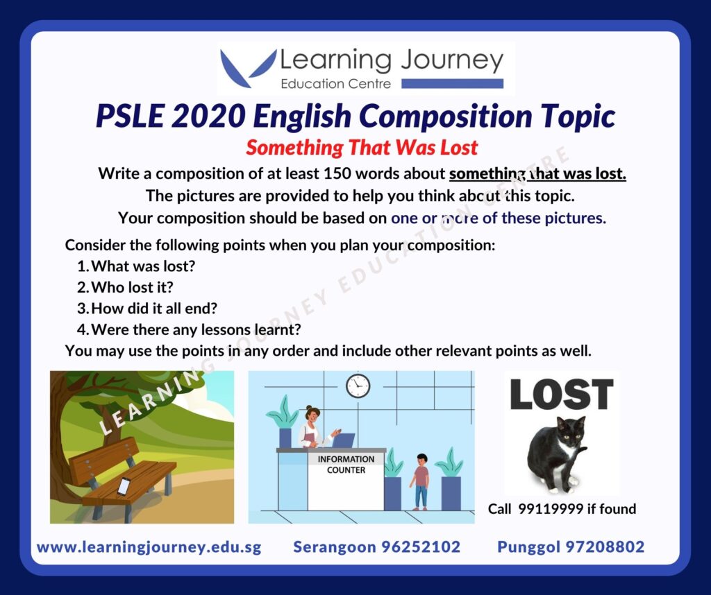 2020 PSLE Composition Topic - English Tuition Programmes Singapore ...
