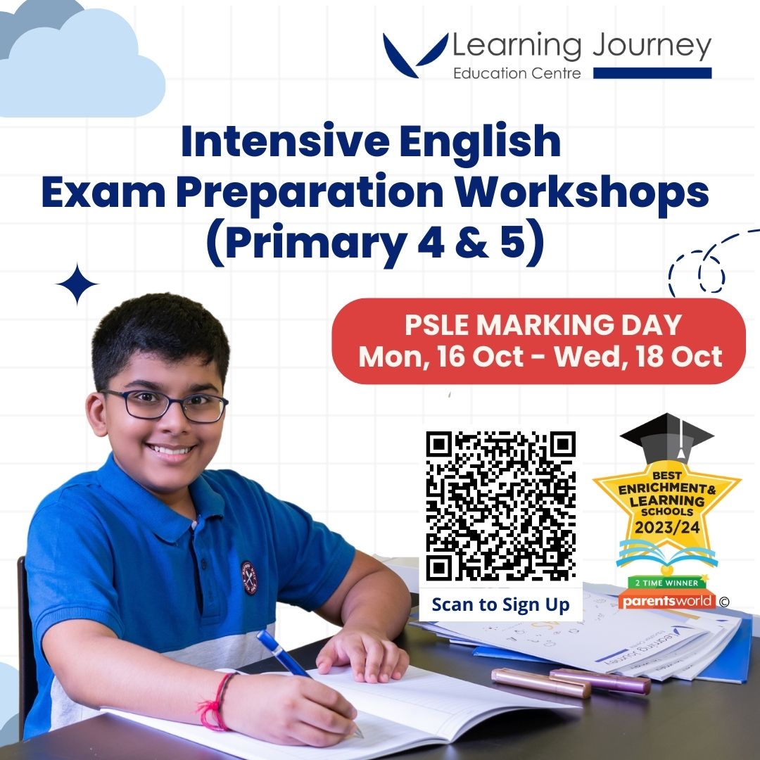 PSLE MARKING DAYS 16-18 OCT 2023 (Primary 4 & 5) Intensive English Exam ...