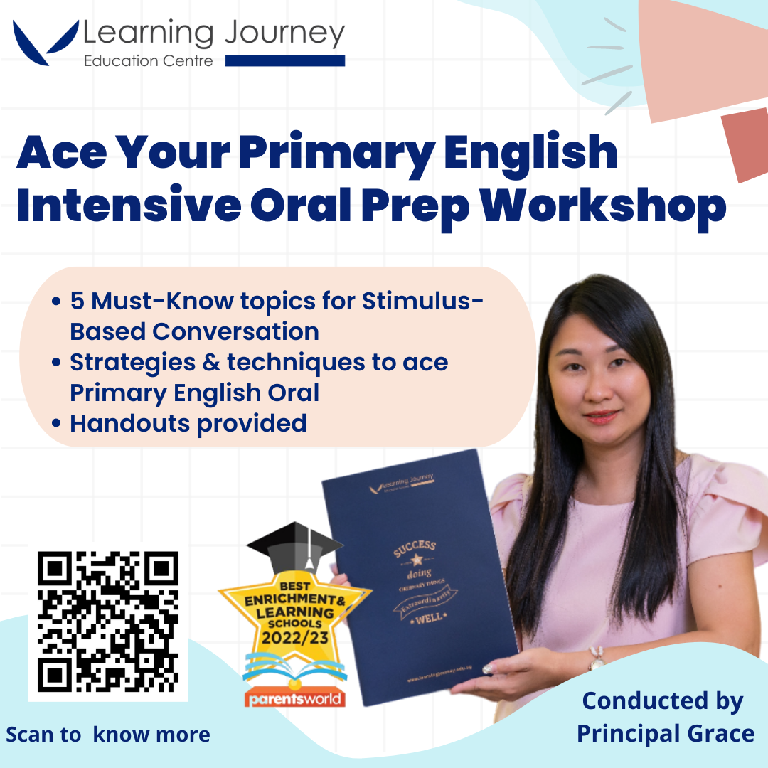 PSLE/Primary English Oral Preparation workshop - English Tuition ...