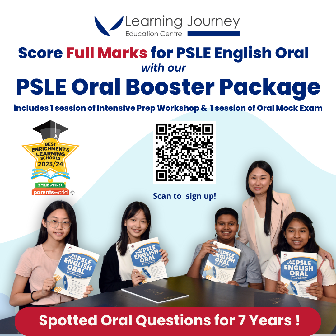 PSLE English Oral Booster Package (1 session of Intensive Prep Workshop ...