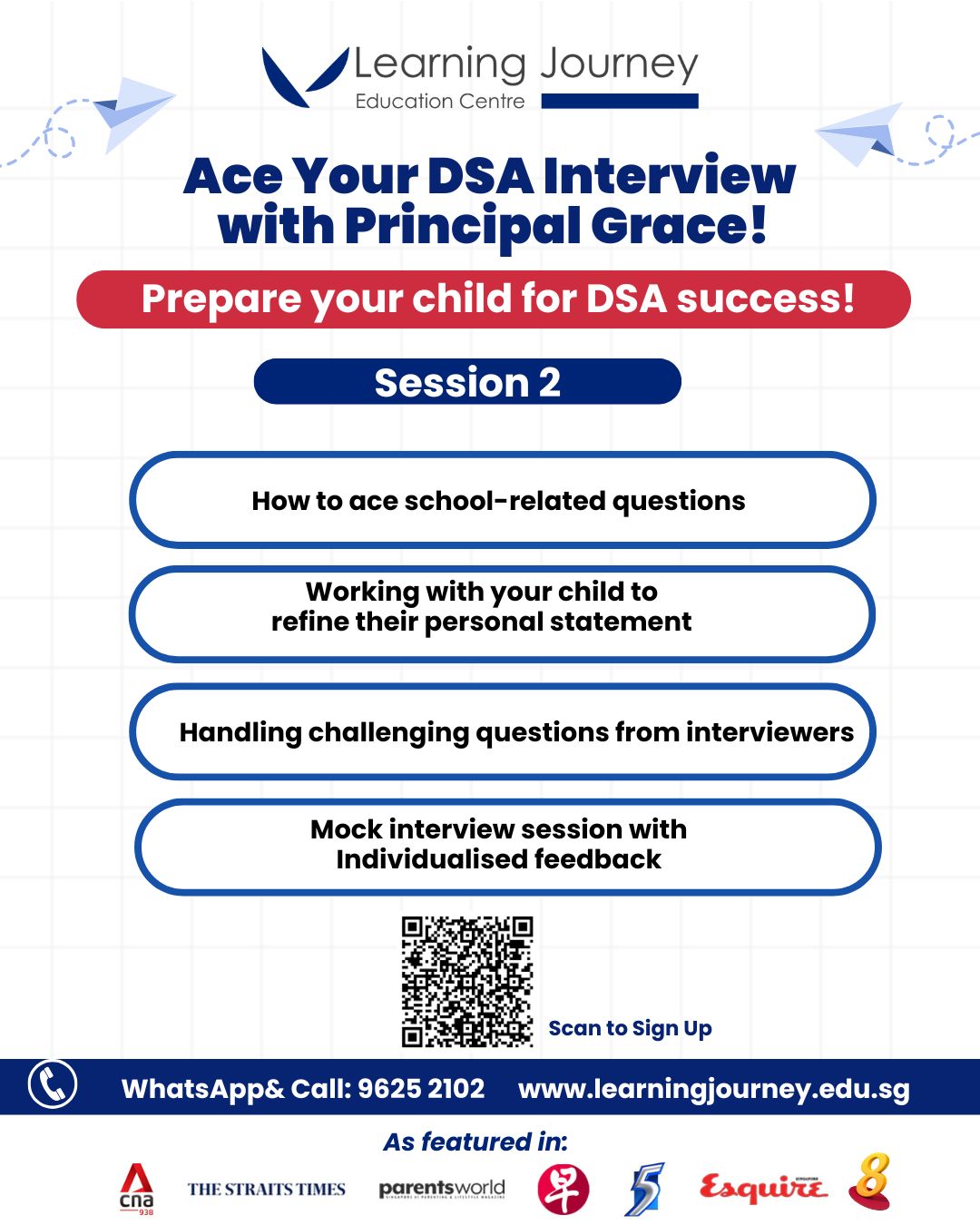 Ace Your DSA Interview Preparation Workshop with Principal Grace - English Tuition Programmes ...