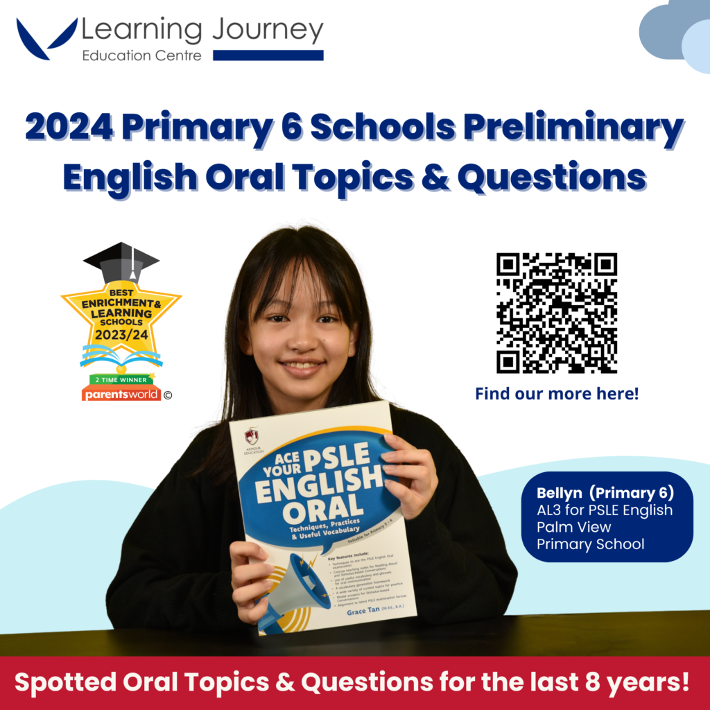 2024 Primary 6 Schools Preliminary English Oral Topics & Questions ...
