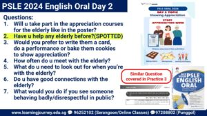 PSLE 2024 English Oral Topic & Questions - English Tuition Programmes ...