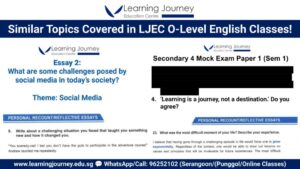 2024 O Level Paper 1 Essay Questions - English Tuition Programmes ...