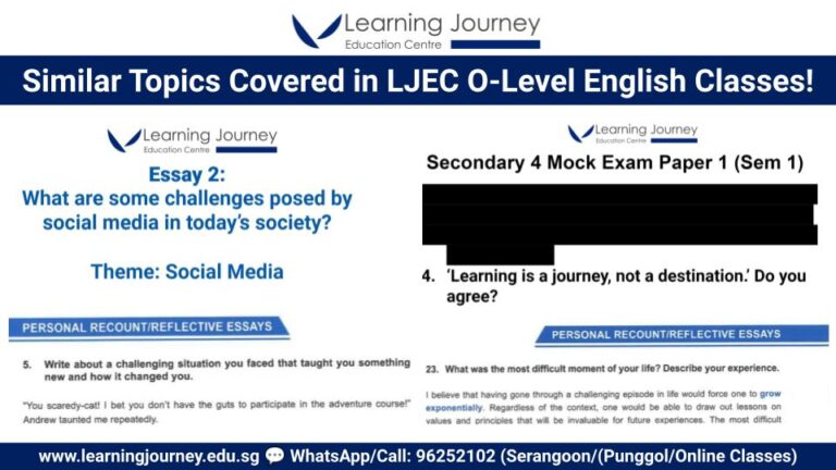 2024 O Level Paper 1 Essay Questions - English Tuition Programmes ...