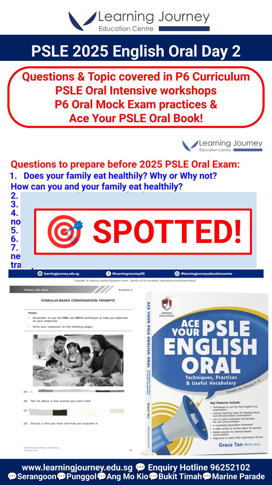 Spotted the 2025 PSLE English Oral Day 2 topic & questions - English ...
