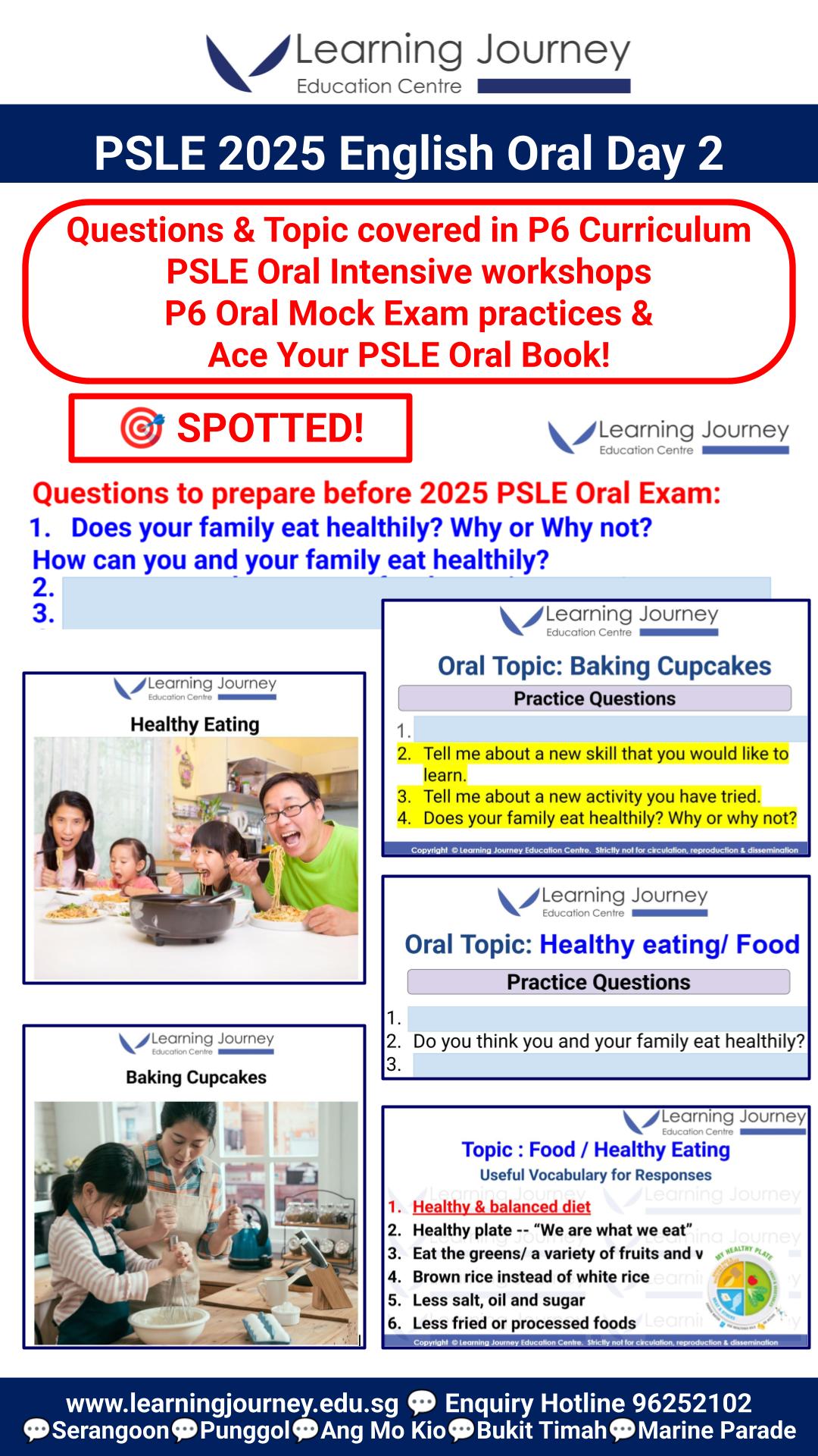 Spotted the 2025 PSLE English Oral Day 2 topic & questions - English ...