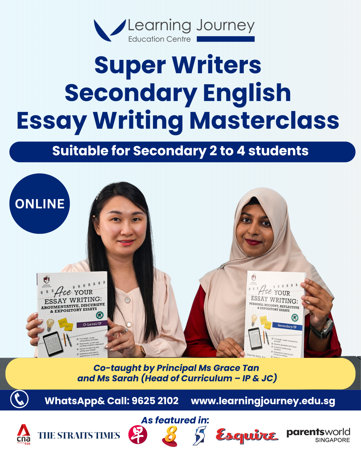Secondary Ace Your Essay & Paper 1 Masterclass - English Tuition ...